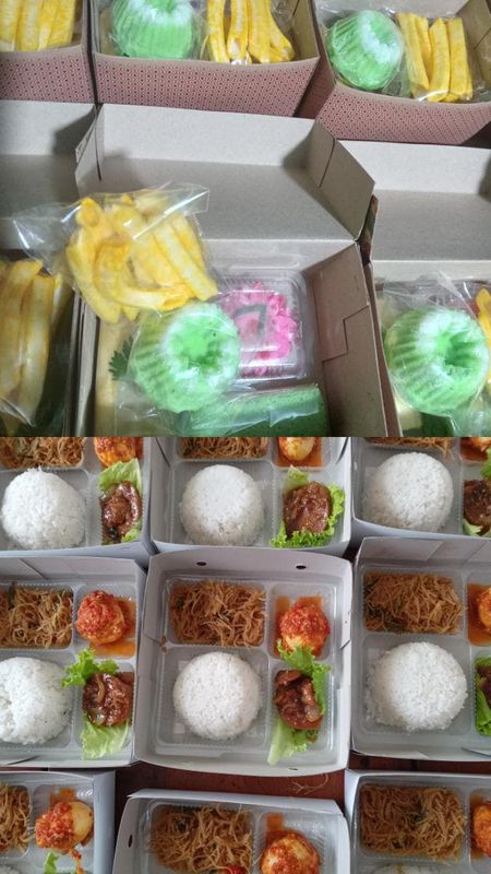 Paket Nasi Box dan Snack Box