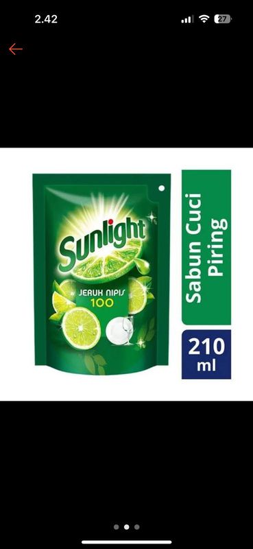 Sunlight 210 ml