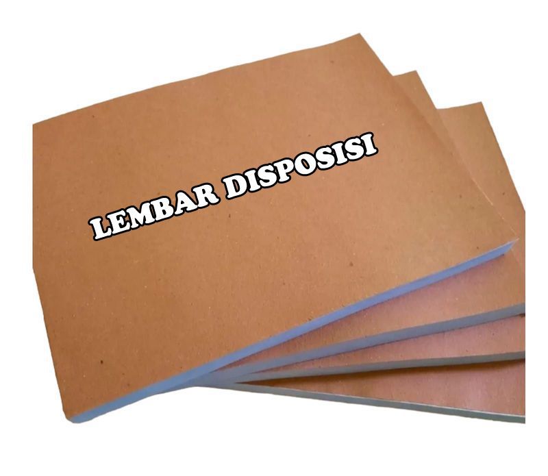 Cetak Blanko Lembar Disposisi | isi 100 set
