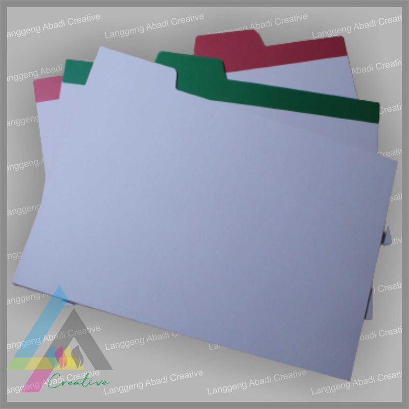 Kertas Pembatas Map Arsip Gantung