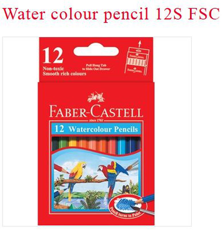 PENSIL WARNA FABER CASTELL PARROT WC 12W PDK
