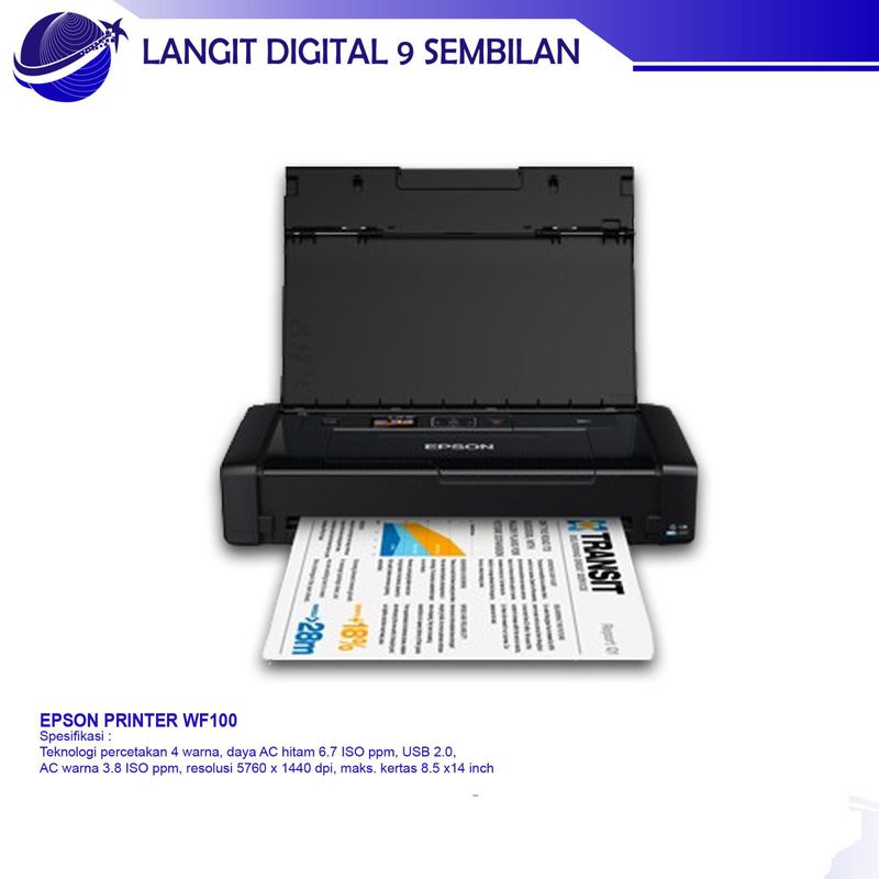 EPSON PRINTER WF100