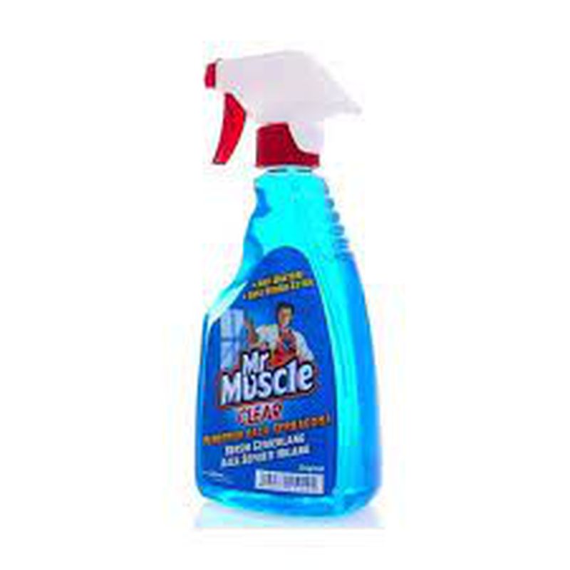 Mr Muscle Clear Pembersih Kaca Pump 500 ml / Glass Cleaner