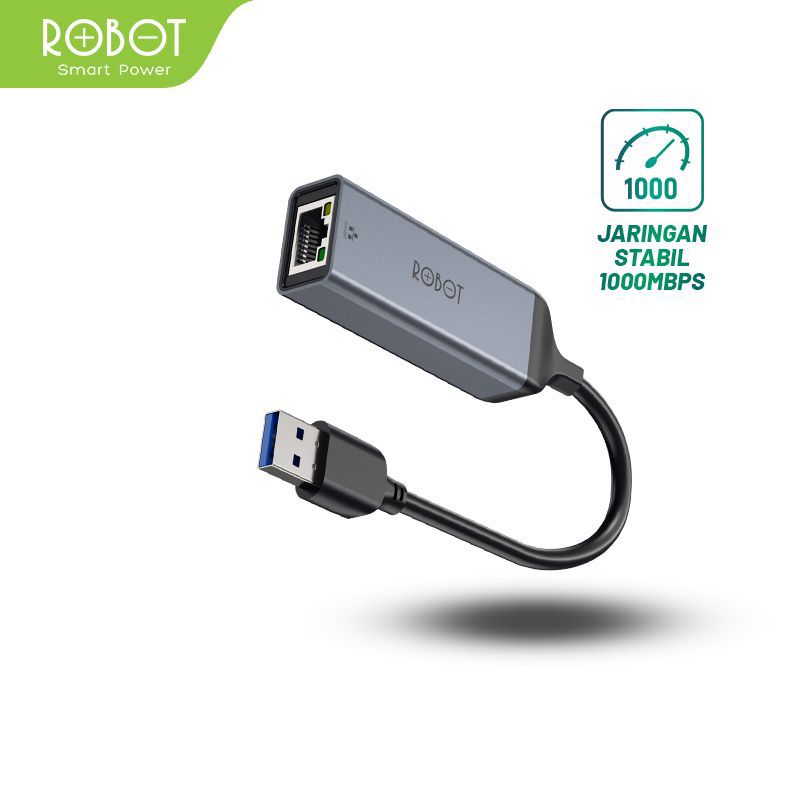 Connector LAN to USB Robot 3.0 Ethernet Adapter