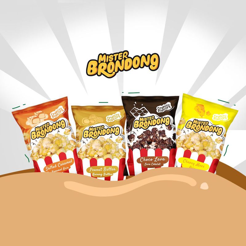 MISTER BRONDONG POPCORN / SNACK / POPCORN / MISTER BRONDONG / CEMILAN ...