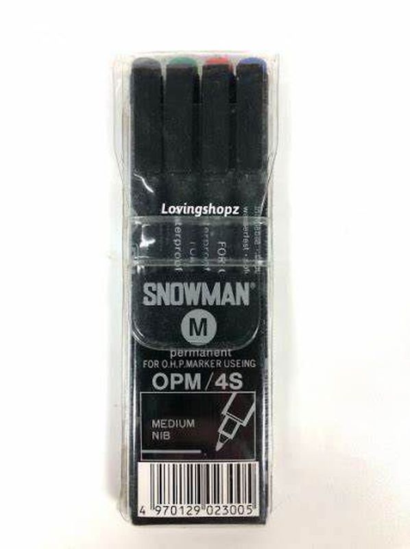 SIGN PEN SNOWMAN OPM-4 M