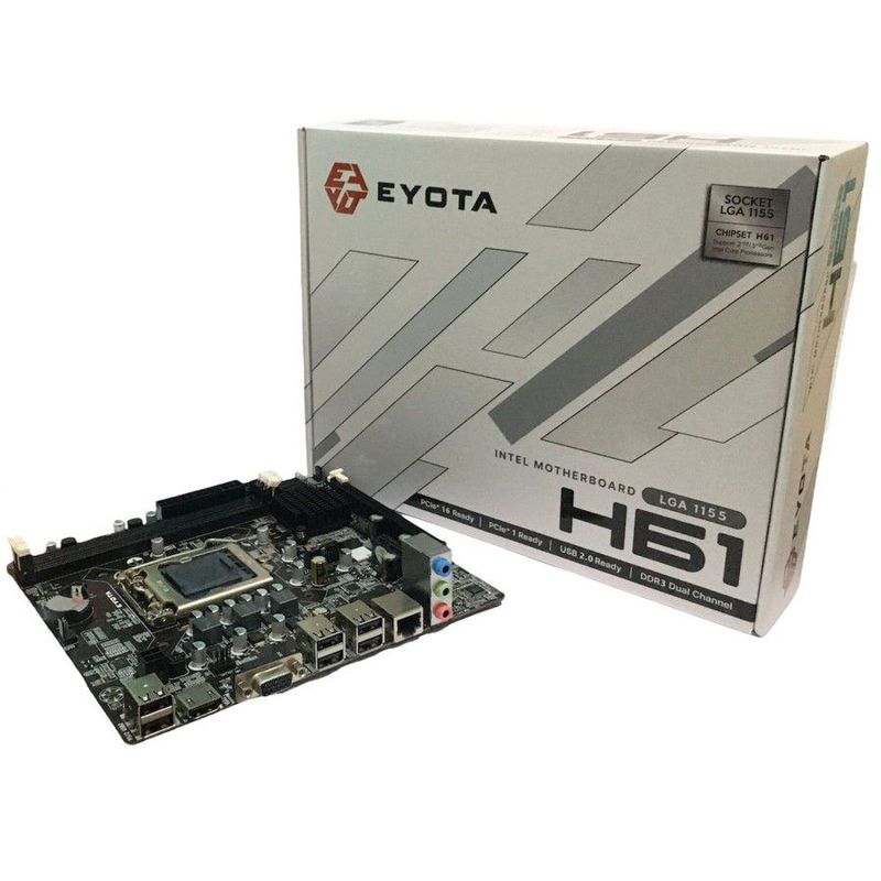 Motherboard LGA 1155 Eyota H61