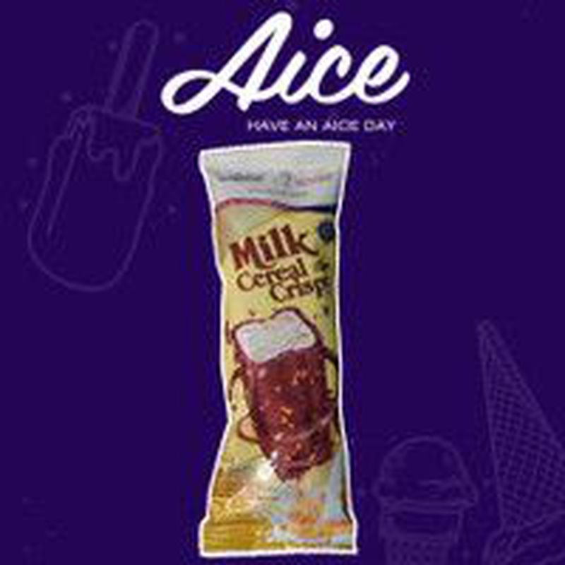 Aice milk cereal crispy