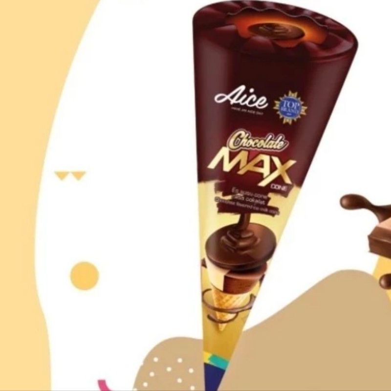 Aice chocolate max cone 100 ml