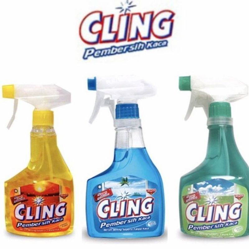PEMBERSIH KACA CLING 440ML / 425ML BOTOL