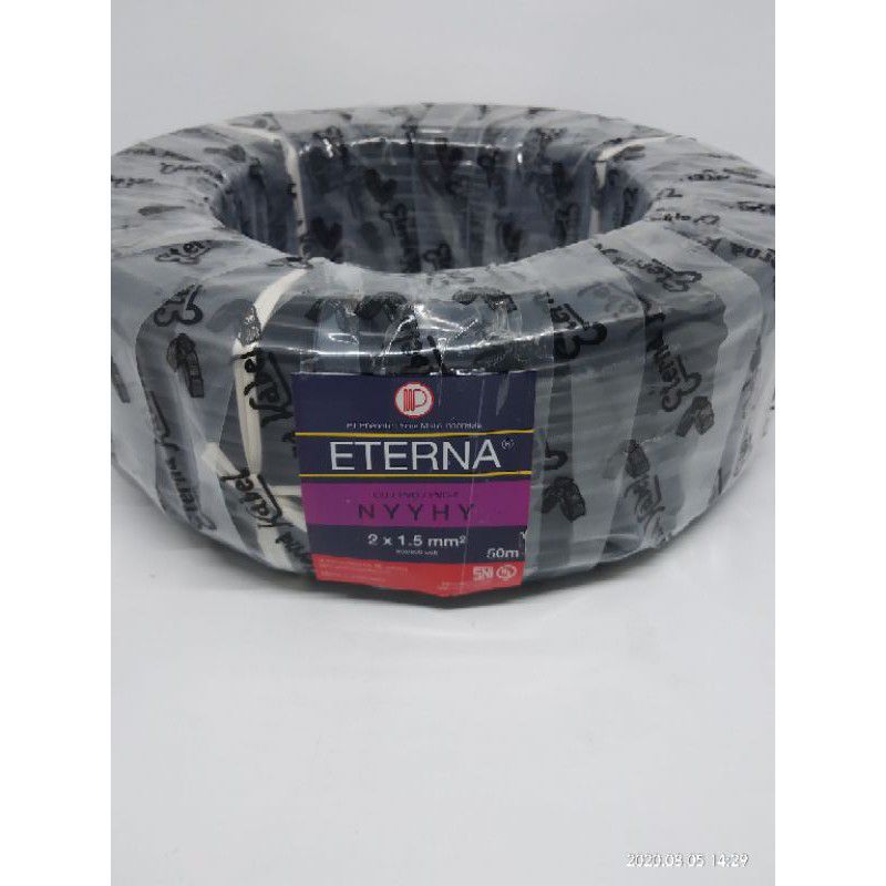 Kabel Eterna NYYHY 2x1,5 MM