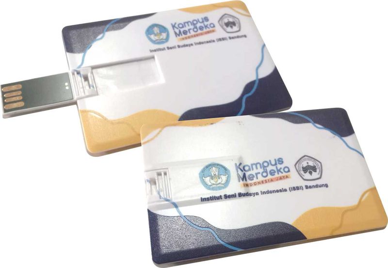 Flashdisk Kartu USB FD + Cetak Logo Untuk Souvenir + Cashing