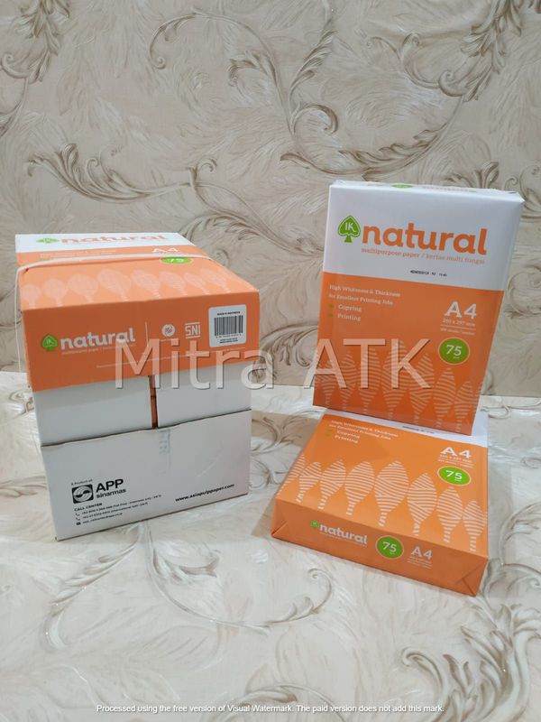 Kertas A4 75 Gsm Natural