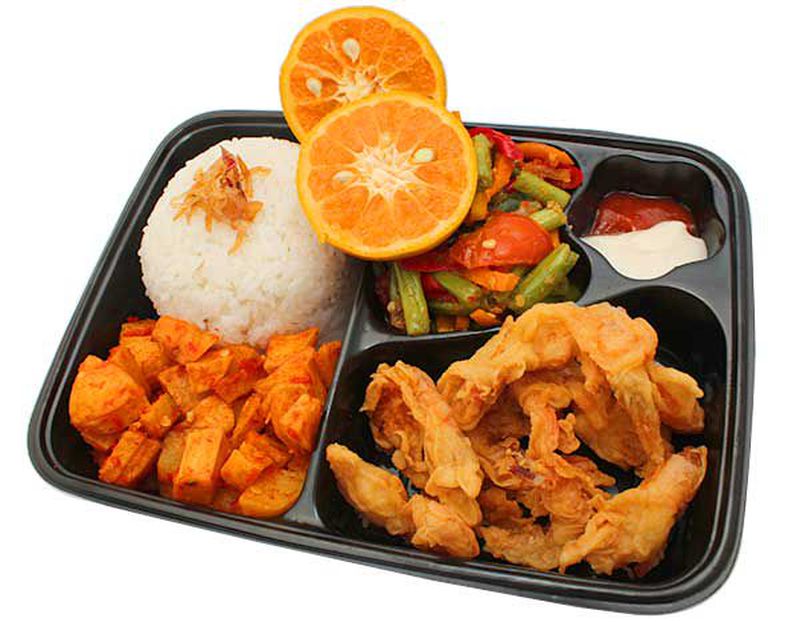 PAKET NASI BOX UDANG
