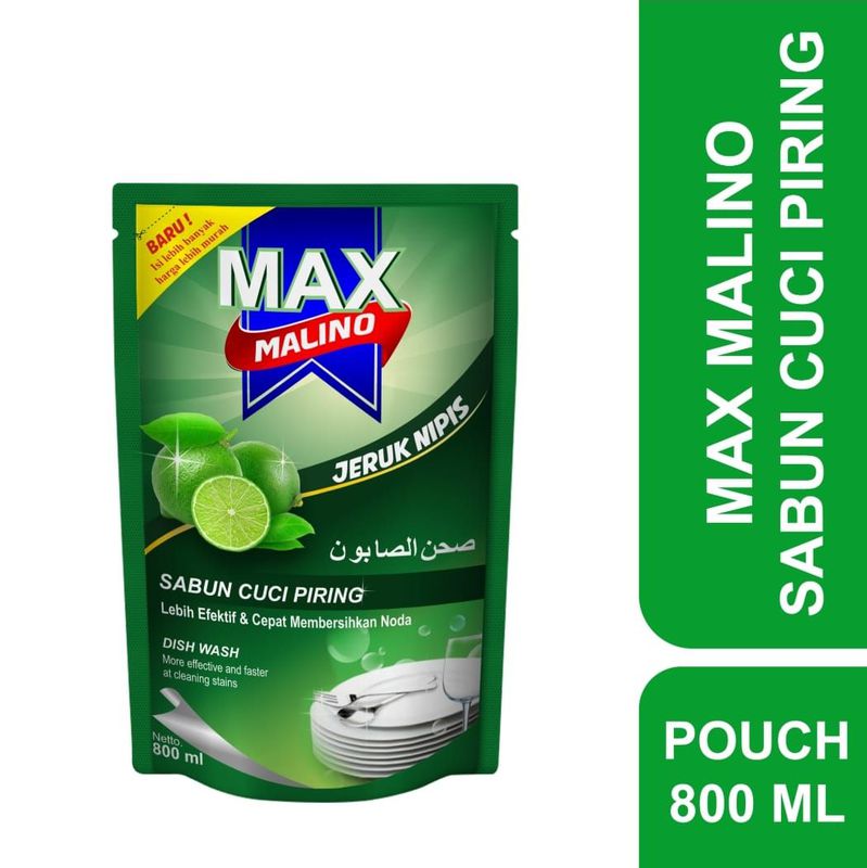 MAX MALINO SABUN CUCI PIRING 800 ML