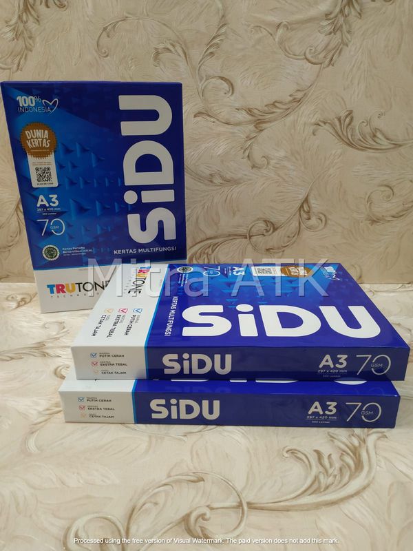 Kertas A3 70 Gsm SIDU