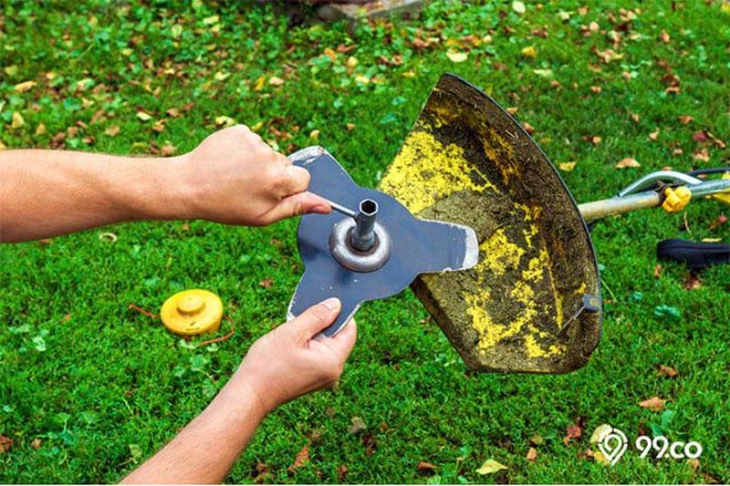 Pemeliharaan mesin rumput