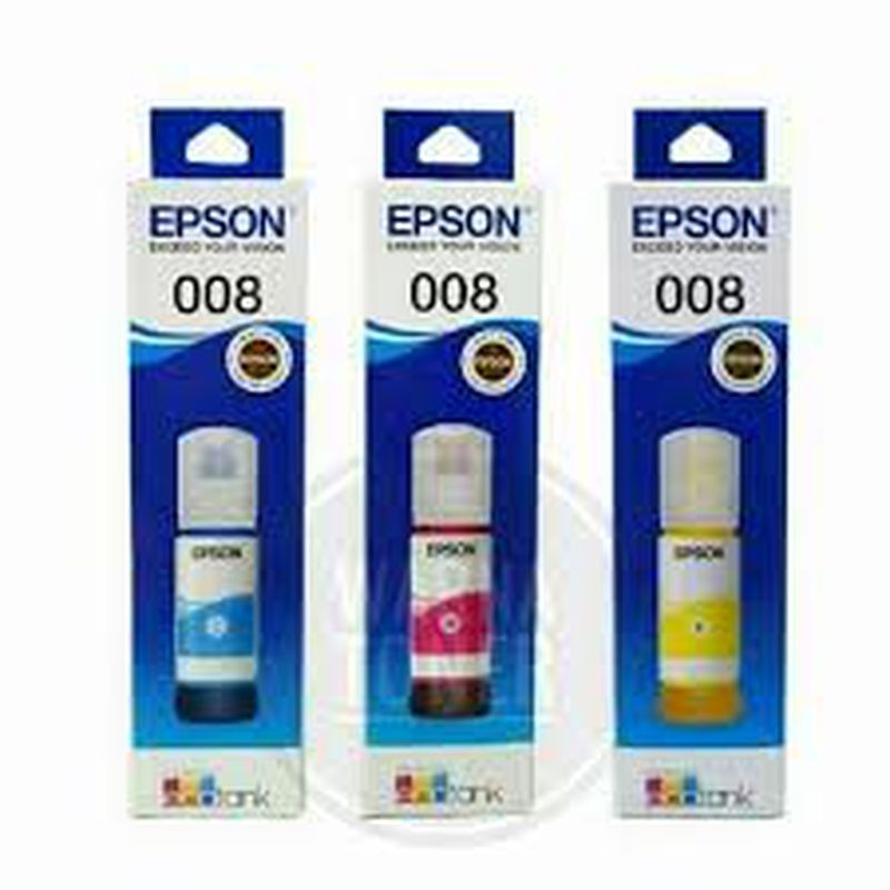 tinta epson 008 c m y - Pink