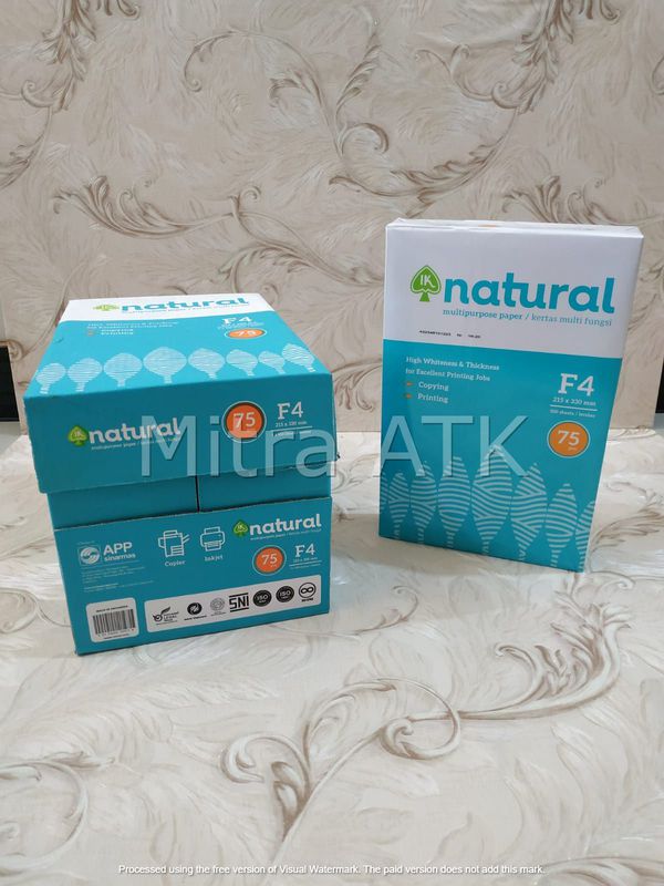 Kertas F4 75 Gsm Natural