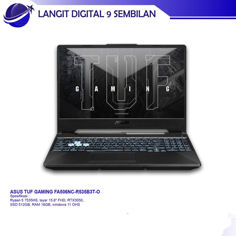 ASUS TUF GAMING FA506NC-R535B3T-O
