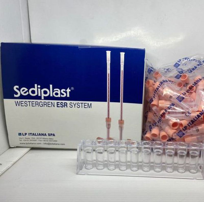 SEDIPLAST TABUNG LED 250 + TABUNG CITRATE 250 + RAK / WESTERGREN ESR SYSTEM