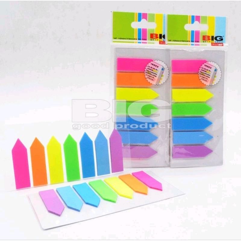 Sticky Note bentuk Panah