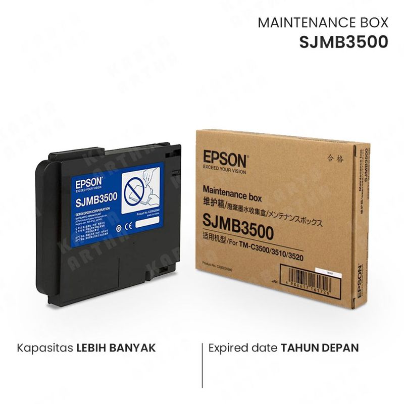 Maintenance Box SJMB3500 Untuk Epson TM-C3510/ TM-C3500