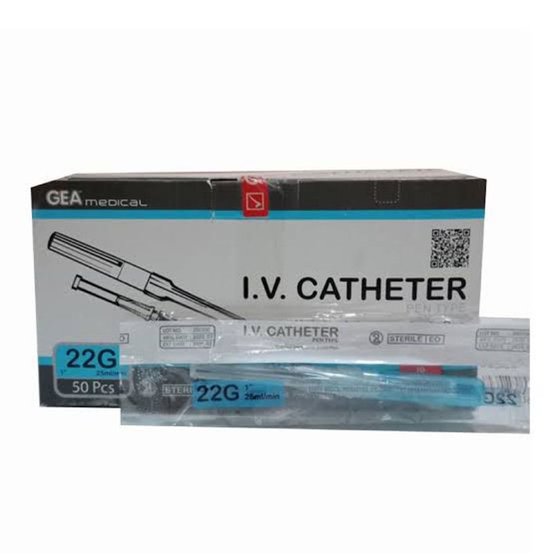 Iv Catheter Gea No. 22G