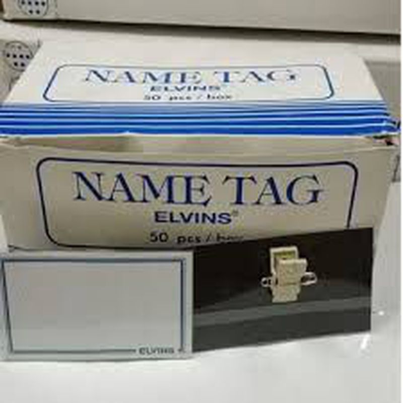 Name tag (pak)