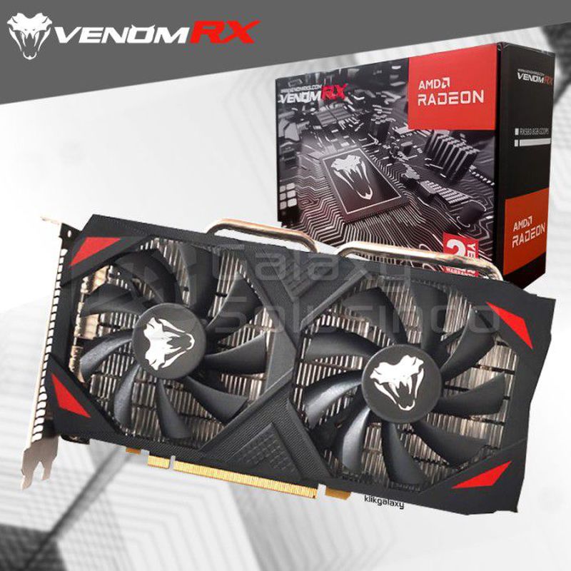 VGA VENOM RX580 DDR5 8GB