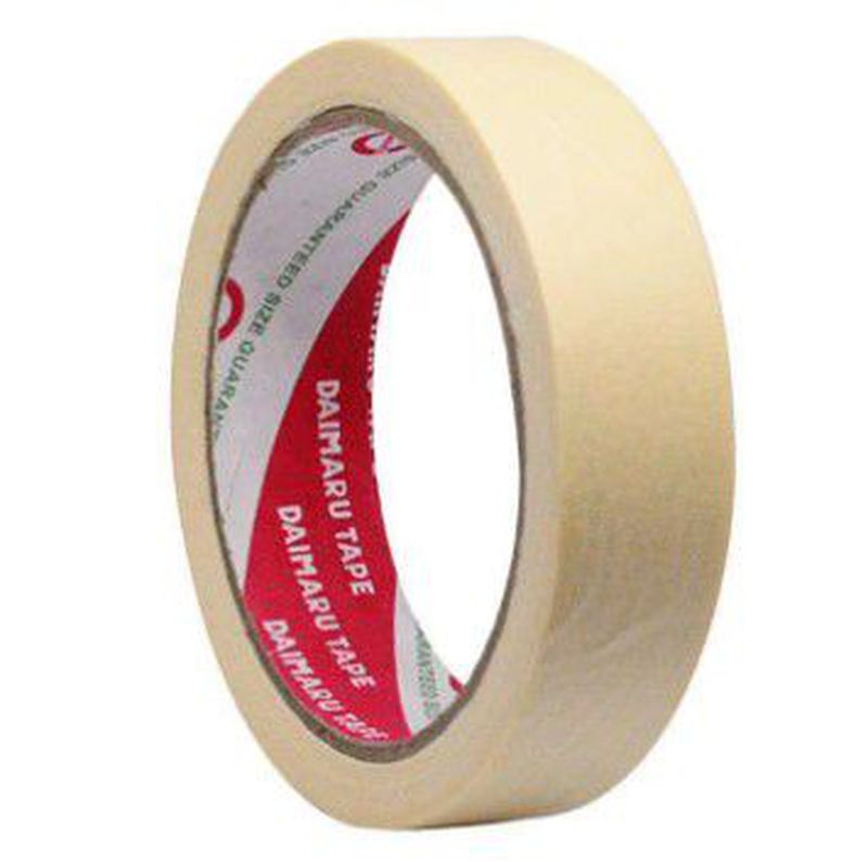 PAPER TAPE UKURAN 24mmX20m (isolasi Kertas )