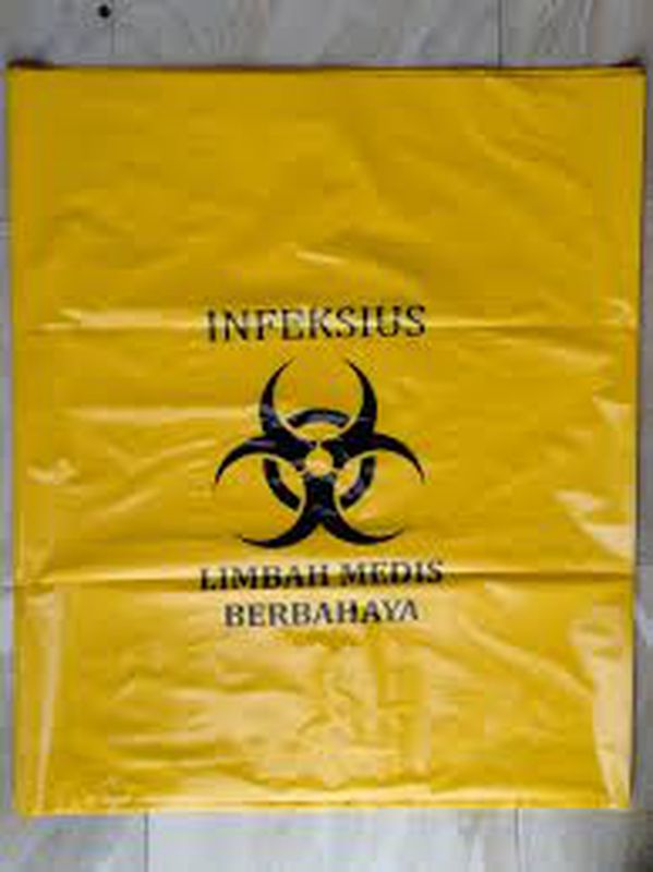 Kantong Plastik Infeksius (Kuning)