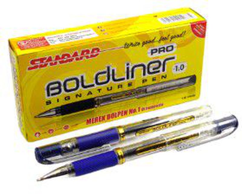POLPEN BOLDLINER pro 1,0 BIRU PRODUCT STANDARD isi 12 pcs