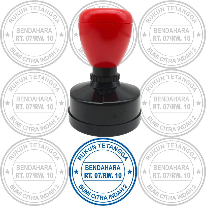 STEMPEL LOGO PERUSAHAAN / DINAS - BESAR