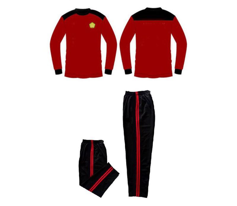 Pakaian Olahraga (Baju Olahraga dan Celana Training Panjang)