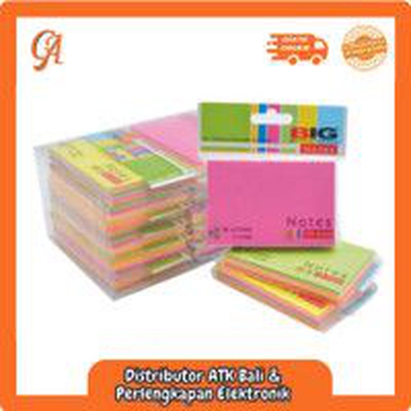 POST IT BIG 76x76 SET 5 WARNA TUMPUK