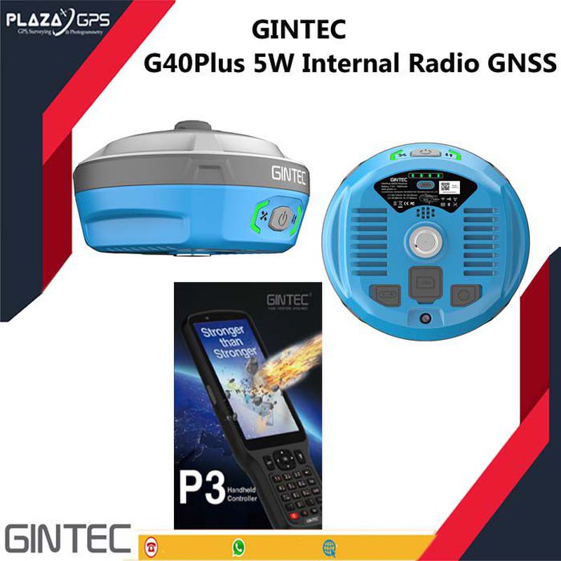GPS Geodetic GINTEC G40Plus - 5W INTERNAL RADIO GNSS Receiver