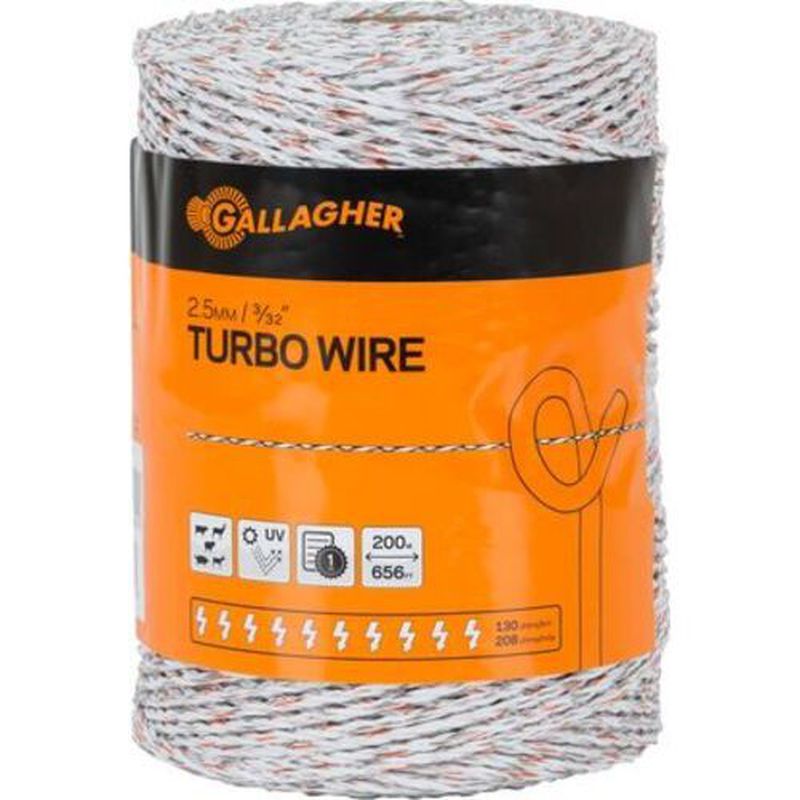 Turbo wire P. 400 m (diameter 2,5mm)