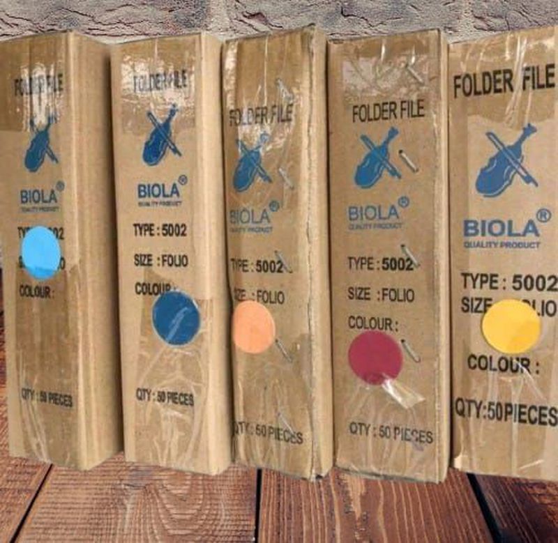 STOFMAP BIOLA 5002 (Paper File Folder)