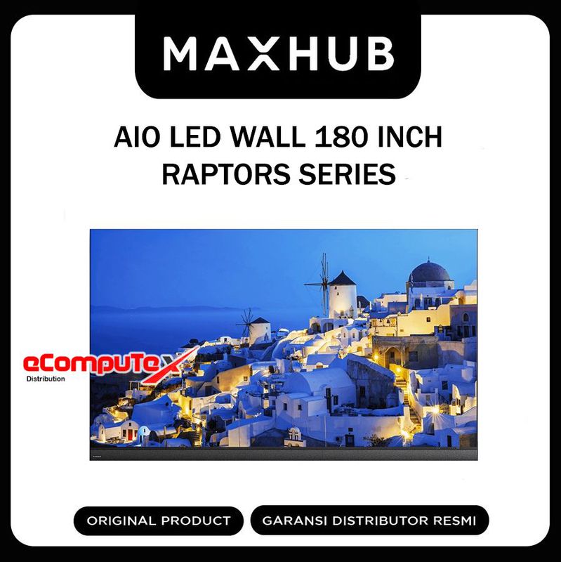MAXHUB LA180V07 - ALL IN ONE LED WALL DISPLAY 180" P2.0 RAPTOR SERIES