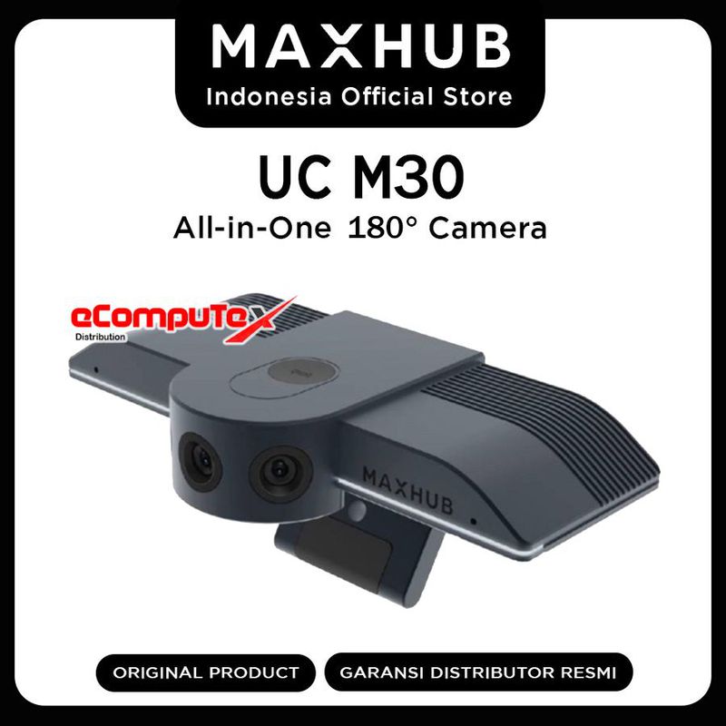 MAXHUB UC M30 - 4K 180° ALL IN ONE PANORAMIC CAMERA 1080P
