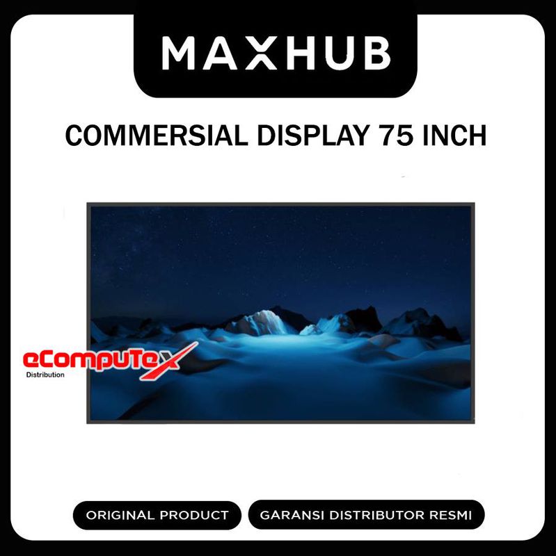 MAXHUB 4K COMMERCIAL DISPLAY 75" CMA SERIES ND75CMA