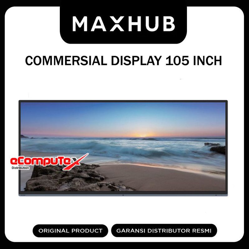 MAXHUB 4K COMMERCIAL DISPLAY 105" ULTRA WIDE SERIES UW105NA