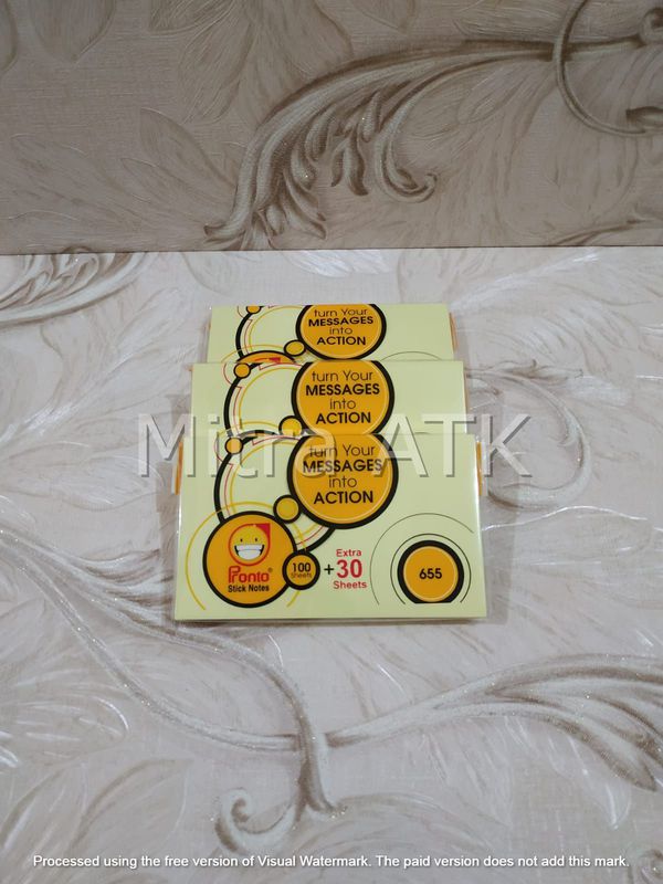 Stick Notes uk 127mm x 76mm, Landscape, Merk Pronto