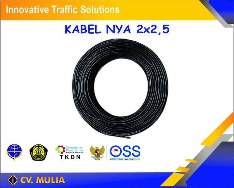 Kabel NYA 2 x 2,5