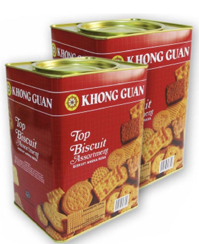 Khong Guang Top Biskuit - Kemasan Kaleng 1600 gr