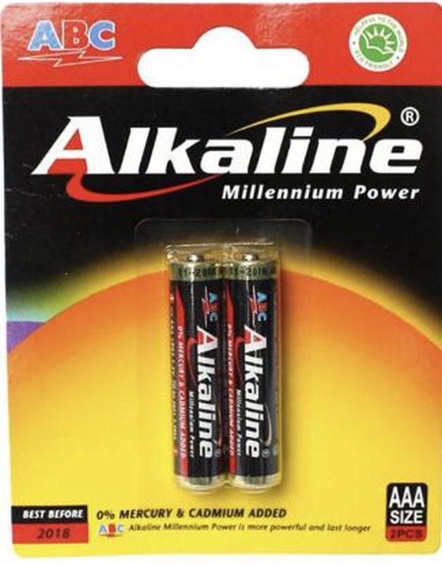 Battery Akaline - Ukuran AAA - 1 set isi 2 pcs