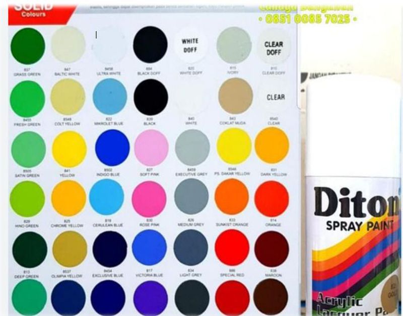 Cat Pilox ALL Calour - Kuning