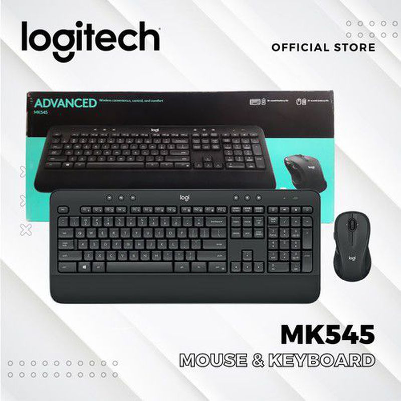 Logitech MK545 Advanced Combo Wireless Keyboard + Mouse