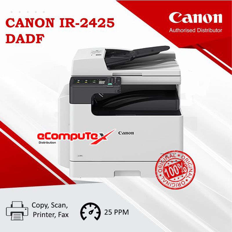 Canon imageRunner 2425i / iR-2425i DADF Mesin Forocopy Monochrome A3
